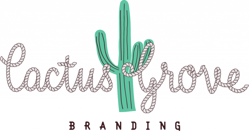 Desert Logo Design | Cactus Grove Branding | Unique Branding